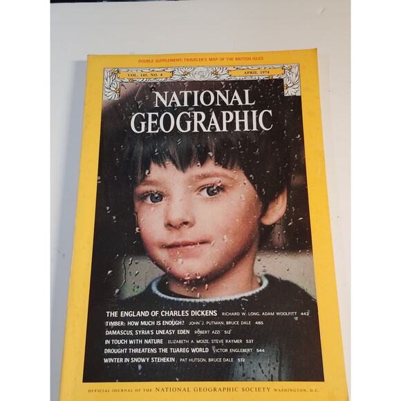 National Geographic | Accents | National Geographic Magazine April 974 ...